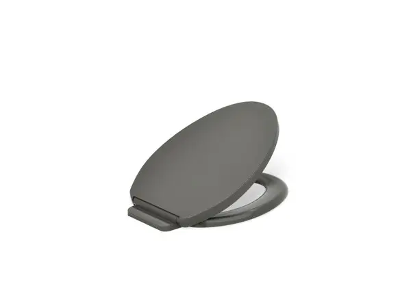 KOHLER Impro Readylatch Quiet-close Elongated Toilet Seat - Thunder Grey