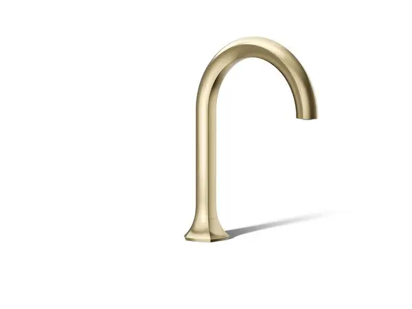 KOHLER Occasion Deck-mount Bath Spout With Cane Design - Vibrant French Gold