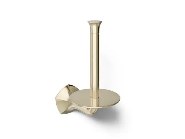 KOHLER Occasion Vertical Toilet Paper Holder - Vibrant French Gold