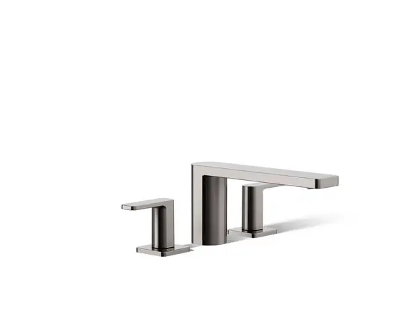 KOHLER Parallel Deck-mount Bath Faucet - Vibrant Titanium