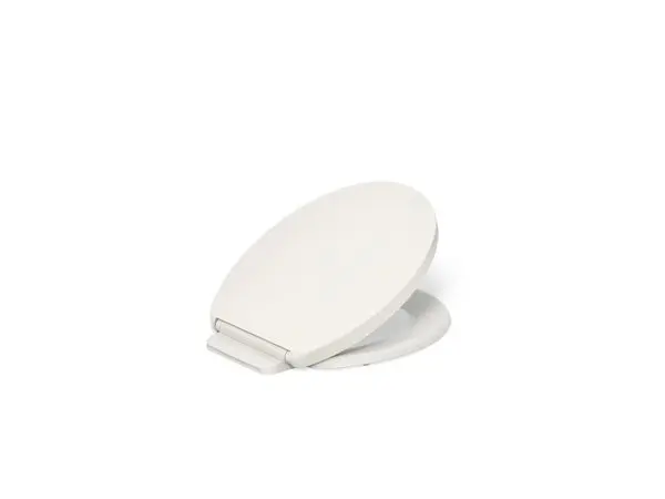 KOHLER Impro Readylatch Quiet-close Round-front Toilet Seat - Biscuit