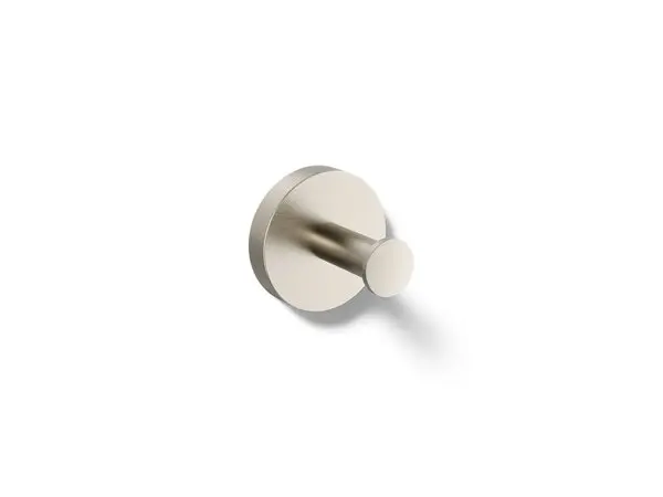 KOHLER Elate Robe Hook - Vibrant Brushed Nickel