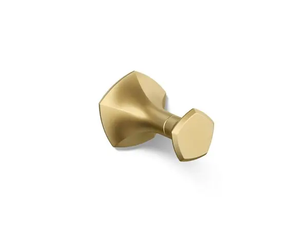 KOHLER Occasion Robe Hook - Vibrant Brushed Moderne Brass