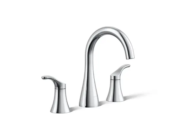 KOHLER Simplice Widespread Bathroom Sink Faucet, 0.5 Gpm - One-color