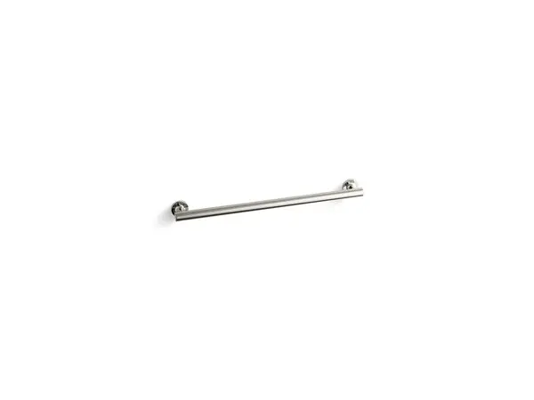 KOHLER Purist 24" Grab Bar - Vibrant Polished Nickel