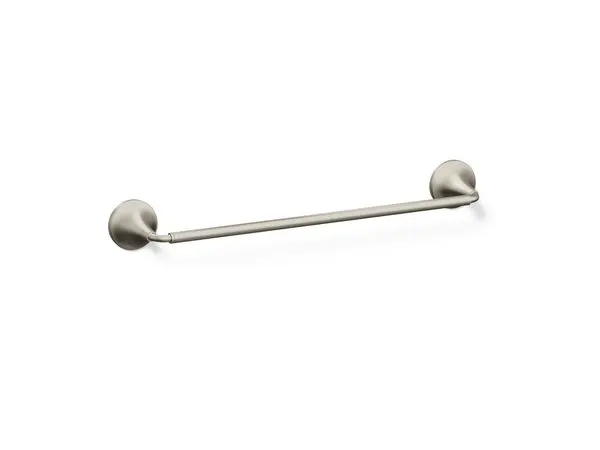 KOHLER Tone 18" Towel Bar - Vibrant Brushed Nickel