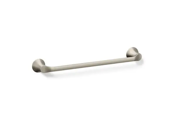 KOHLER Simplice 18" Towel Bar - Vibrant Brushed Nickel