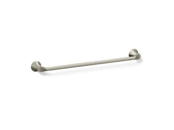 KOHLER Simplice 24" Towel Bar - Vibrant Brushed Nickel