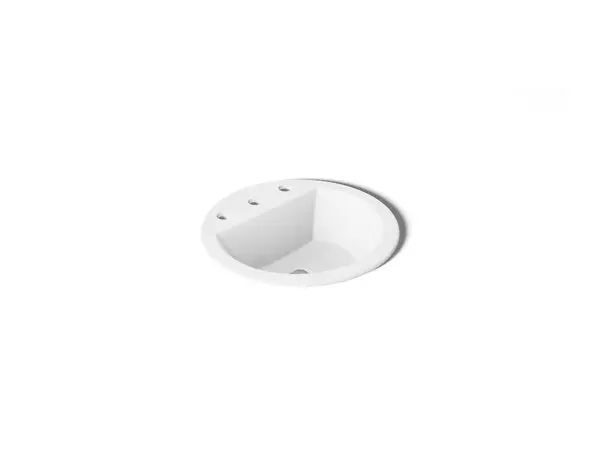 KOHLER Bryant 19" Round Drop-in Bathroom Sink - One-color