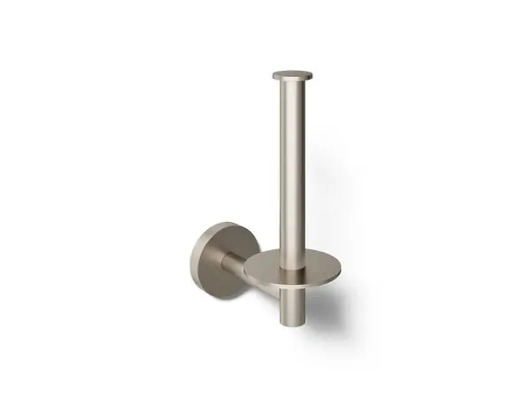 KOHLER Elate Vertical Toilet Paper Holder - Vibrant Brushed Nickel