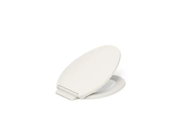 KOHLER Glissade Readylatch Quiet-close Elongated Toilet Seat - Biscuit