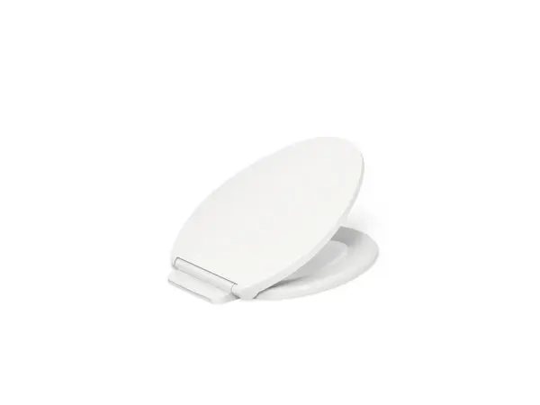 KOHLER Glissade Readylatch Quiet-close Elongated Toilet Seat - White