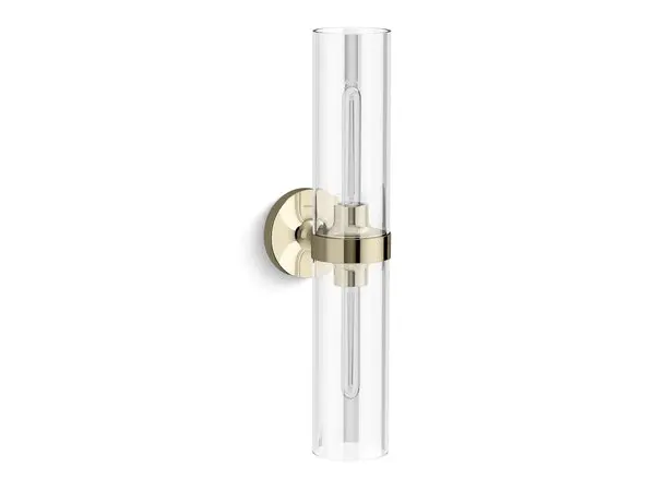 KOHLER Purist Two-light Sconce - French Gold