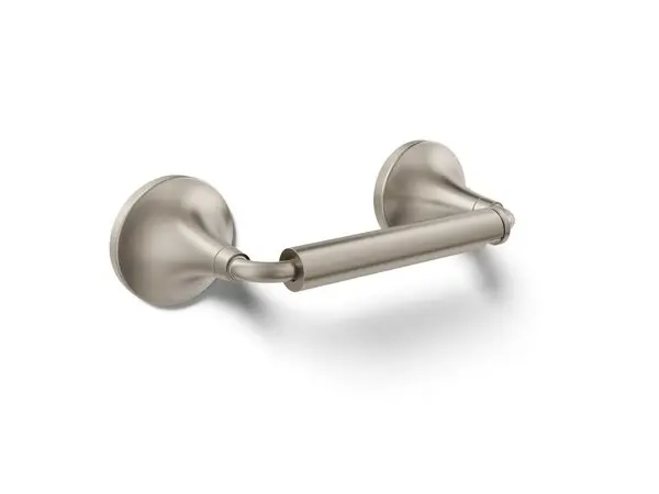 KOHLER Tone Pivoting Toilet Paper Holder - Vibrant Brushed Nickel
