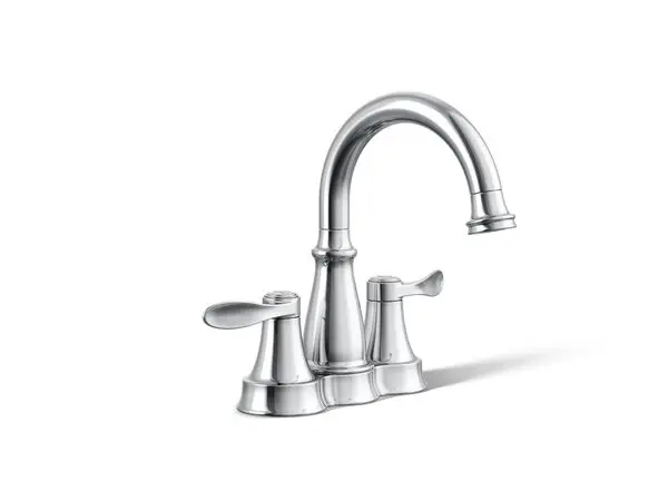 KOHLER Bellera Centerset Bathroom Sink Faucet, 0.5 Gpm - One-color