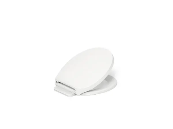 KOHLER Drift Readylatch Quiet-close Round-front Toilet Seat - White