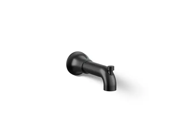 KOHLER Tone Wall-mount Bath Spout With Diverter - Matte Black