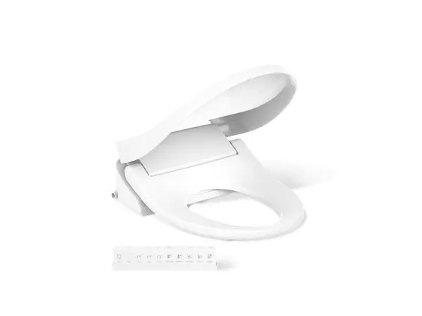 KOHLER Purewash E815 Round-front Bidet Toilet Seat With Remote Control - White