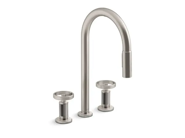 KOHLER Billet Touchless Pull-down Kitchen Sink Faucet With Two-function Sprayhead - One-color