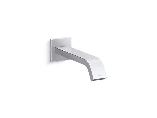 KOHLER Loure Wall-mount Touchless Faucet With Kinesis Sensor Technology, Ac-powered - One-color