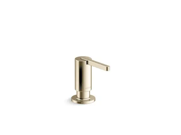 KOHLER Components Soap/lotion Dispenser - Vibrant French Gold