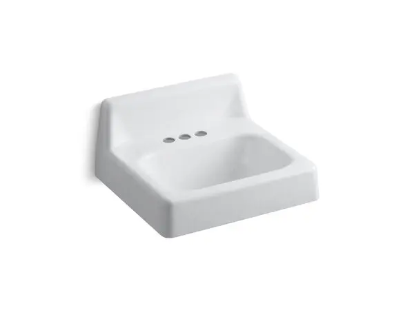 KOHLER Hudson 19" Rectangular Wall-mount Bathroom Sink - One-color