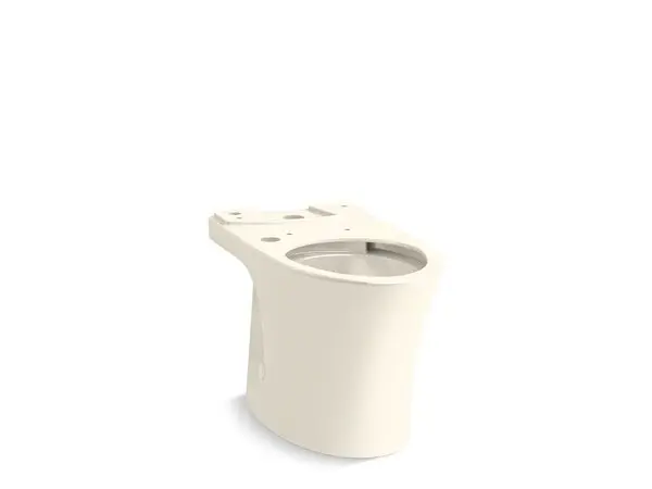 KOHLER Veil Elongated Toilet Bowl With Skirted Trapway - One-color