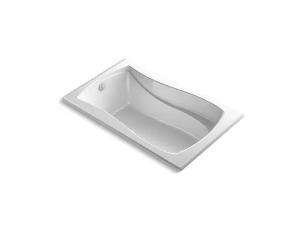 KOHLER Mariposa 60" X 36" Drop-in Heated Bubblemassage Air Bath With Bask Heated Surface - One-color