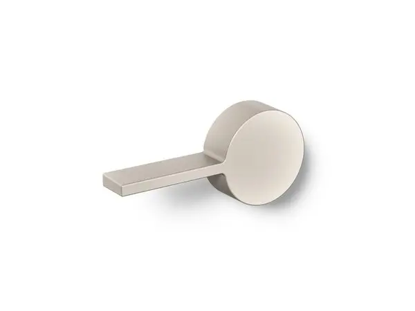 KOHLER Veil Left-hand Trip Lever - Vibrant Brushed Nickel