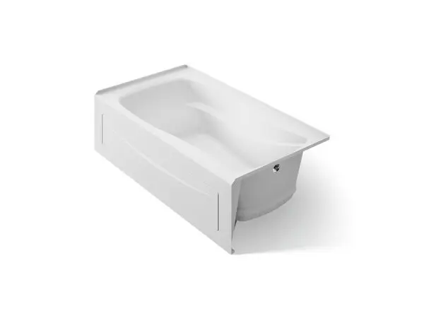 KOHLER Mariposa 66" X 36" Alcove Heated Bubblemassage Air Bath, Right Drain - One-color