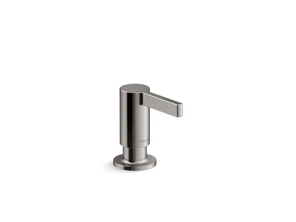 KOHLER Billet Soap/lotion Dispenser - Vibrant Titanium
