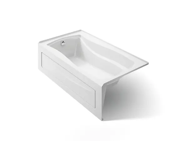 KOHLER Mariposa 66" X 36" Alcove Bath, Left Drain - One-color