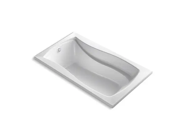 KOHLER Mariposa 66" X 36" Drop-in Heated Bubblemassage Air Bath With Bask Heated Surface - One-color