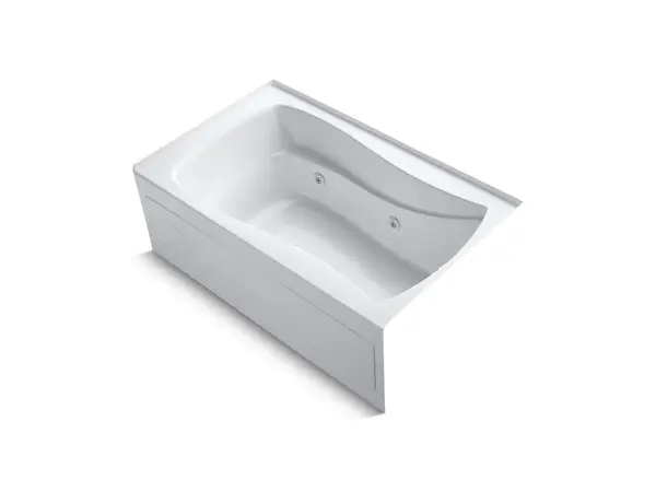 KOHLER Mariposa 60" X 36" Alcove Heated Whirlpool, Right Drain - One-color