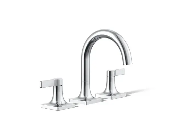 KOHLER Venza Widespread Bathroom Sink Faucet, 0.5 Gpm - One-color