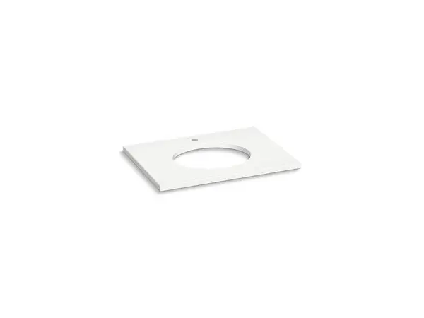 KOHLER Silestone 31" Quartz Vanity Top With Oval Cutout - Miami White