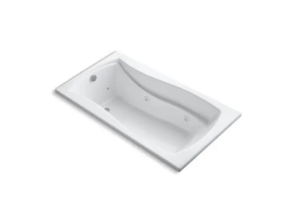 KOHLER Mariposa 66" X 35-7/8" Drop-in Heated Whirlpool Bath - One-color