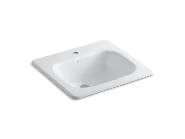 KOHLER Tahoe 21" Rectangular Drop-in Bathroom Sink - One-color