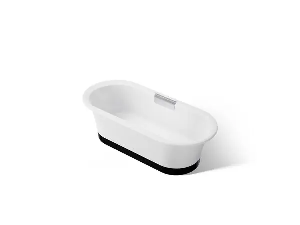 KOHLER Volute 63" X 28-3/8" Freestanding Bath With Base - One-color