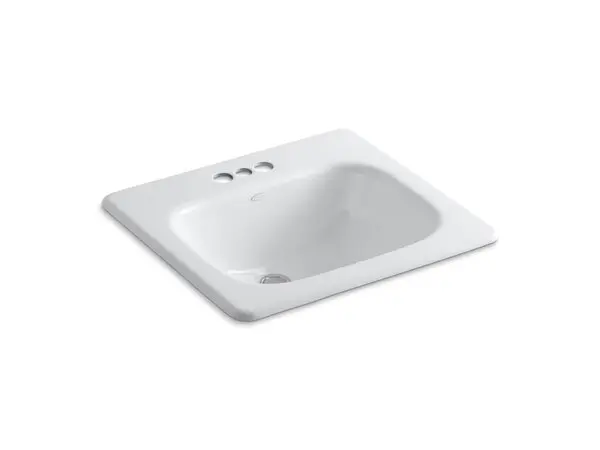 KOHLER Tahoe 21" Rectangular Drop-in Bathroom Sink - One-color