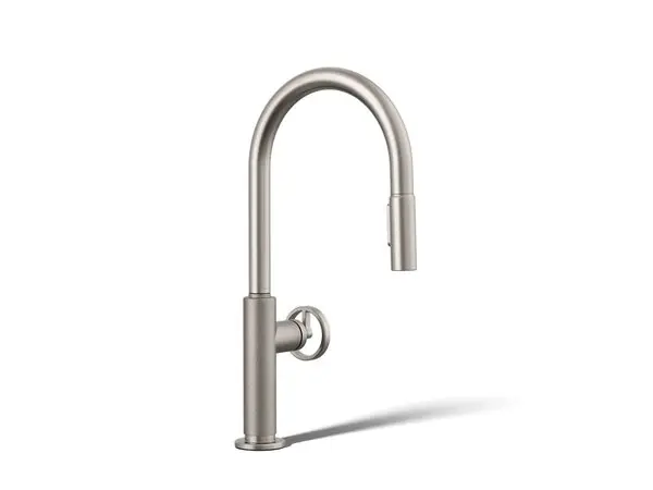 KOHLER Billet Pull-down Kitchen Sink Faucet With Two-function Sprayhead - One-color
