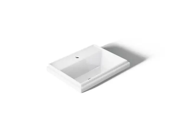 KOHLER Tresham 21-3/4" Rectangular Drop-in Bathroom Sink - One-color