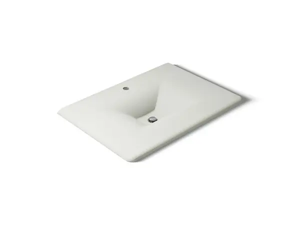 KOHLER Iron/impressions 31" Enameled Cast Iron Vanity Top With Integrated Rectangular Sink - One-color