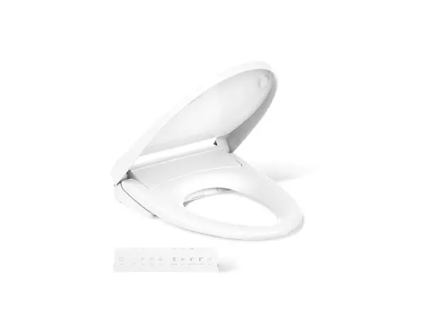 KOHLER Purewash E930 Elongated Bidet Toilet Seat With Remote Control - White