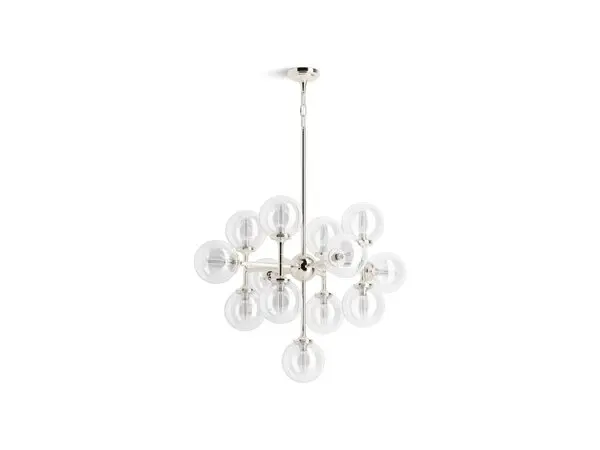 KOHLER Bellera 32" Chandelier - Polished Nickel