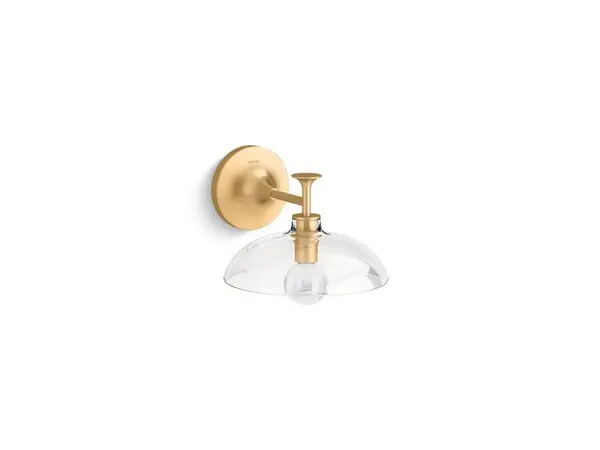 KOHLER Tone One-light Sconce - Brushed Moderne Brass