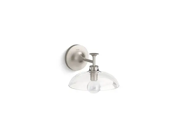 KOHLER Tone One-light Sconce - Brushed Nickel