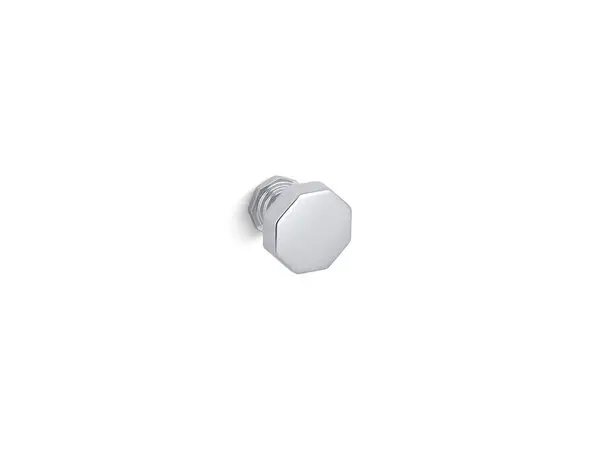 KOHLER Pinstripe Cabinet Knob - Polished Chrome