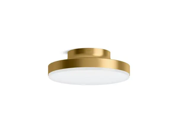 KOHLER Purist 15" Flush-mount - Brushed Moderne Brass