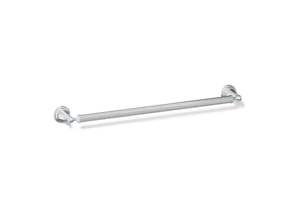 KOHLER Pinstripe 24" Towel Bar - Polished Chrome